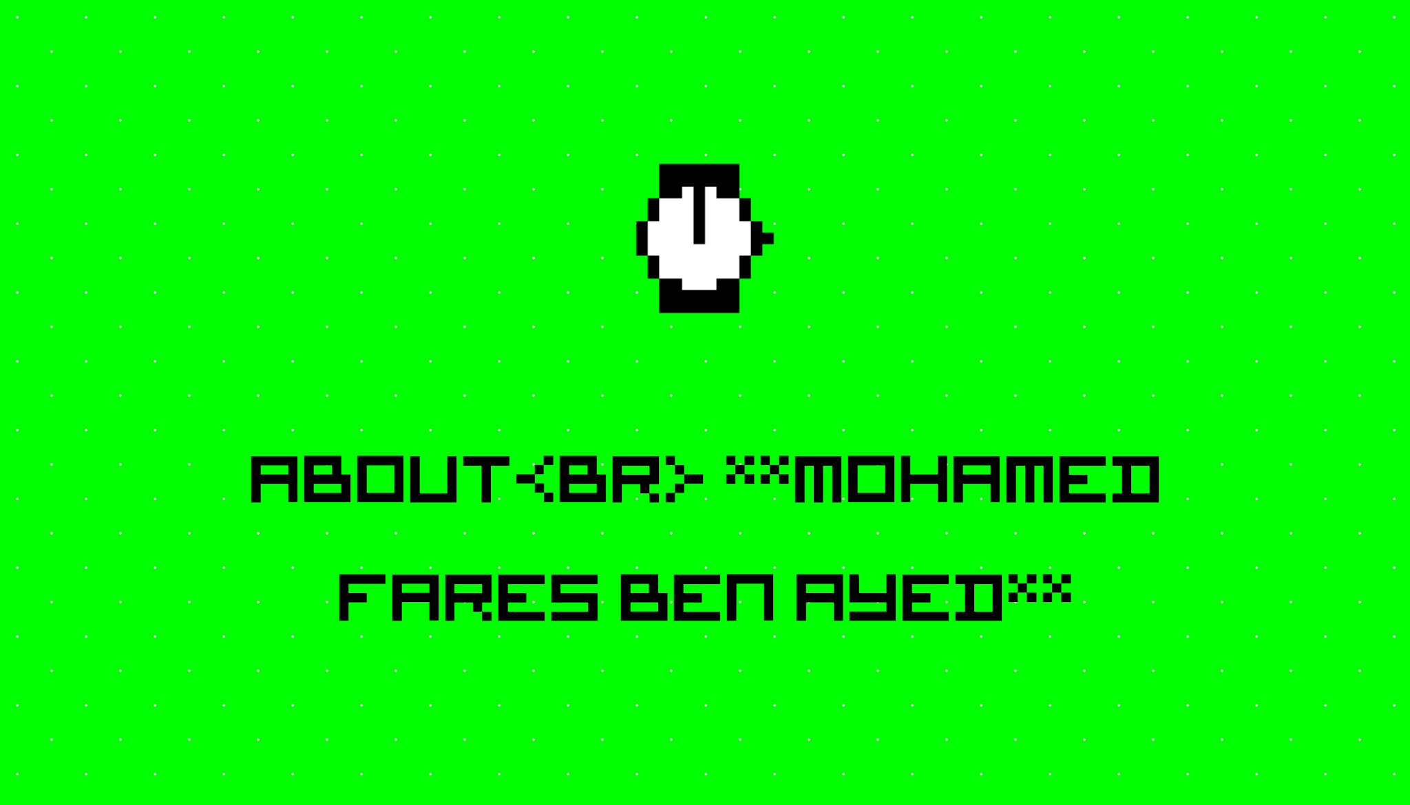 About Mohamed Fares Ben Ayed on HackerNoon